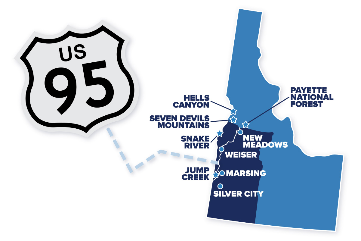 HWY 95 Guide - Southwest Idaho Travel Association